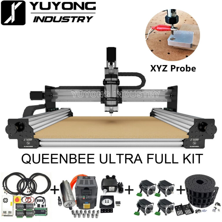 QUEENBEE ULTRA CNC Full kit Linear Rail upgraded precise CNC router ...