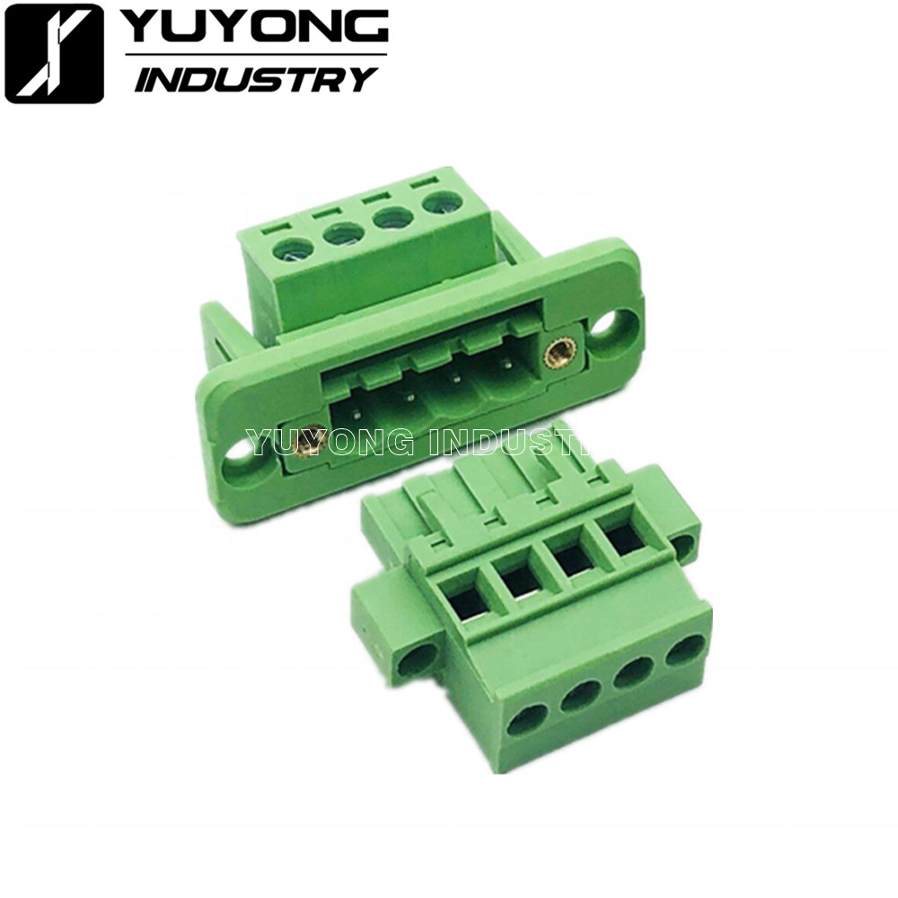 Through wall Welding-free Plug-in Terminal Block - YUYONG INDUSTRY