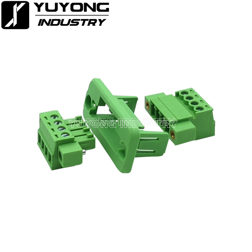 Through wall Welding-free Plug-in Terminal Block - YUYONG INDUSTRY