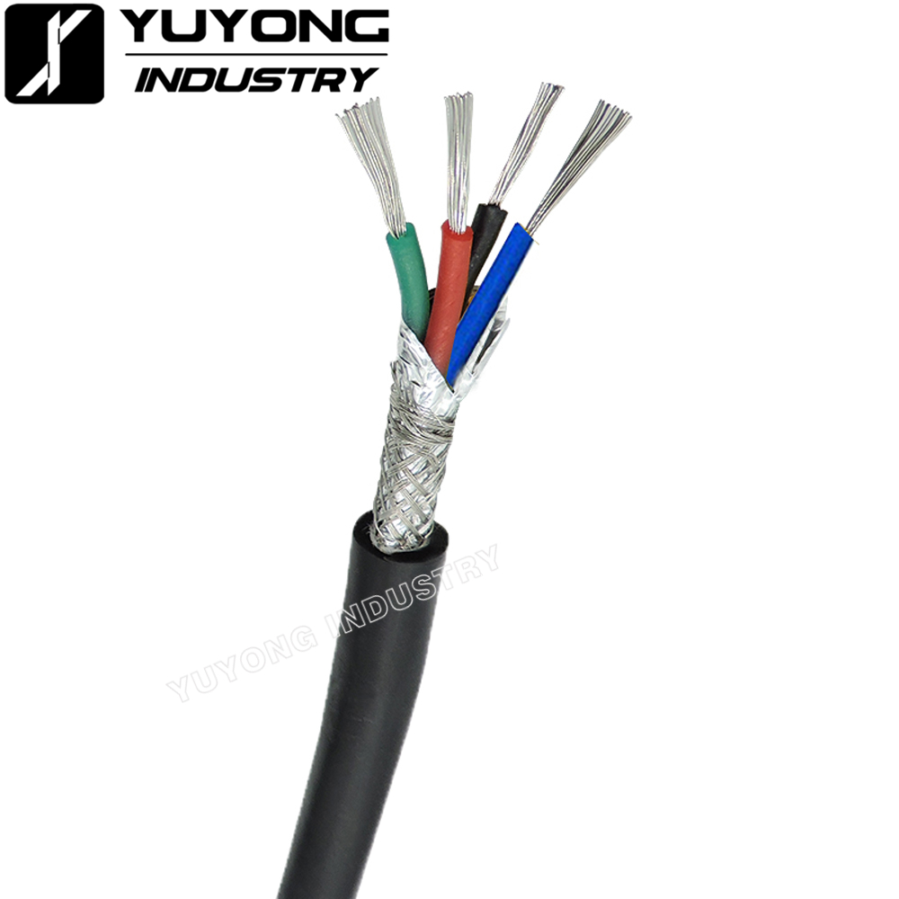 4 Core 22 AWG Shielded Multi Conductor Cable - YUYONG INDUSTRY