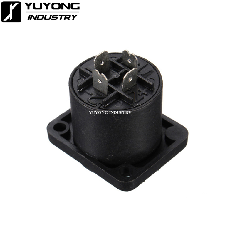 Heavy Duty 4 Pole Chassis Socket - YUYONG INDUSTRY