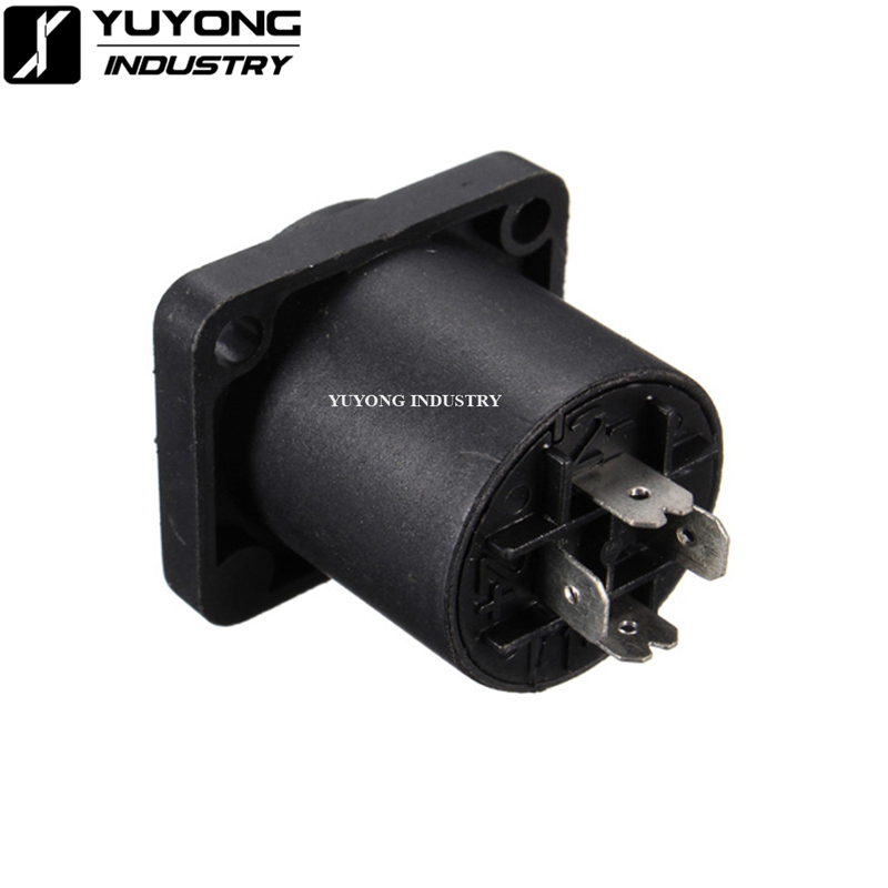 Heavy Duty 4 Pole Chassis Socket - YUYONG INDUSTRY