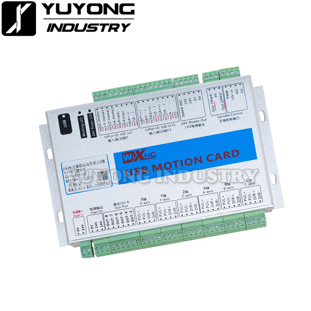 MK3-V/MK4-V/MK6-V MACH3 motion control card - YUYONG INDUSTRY
