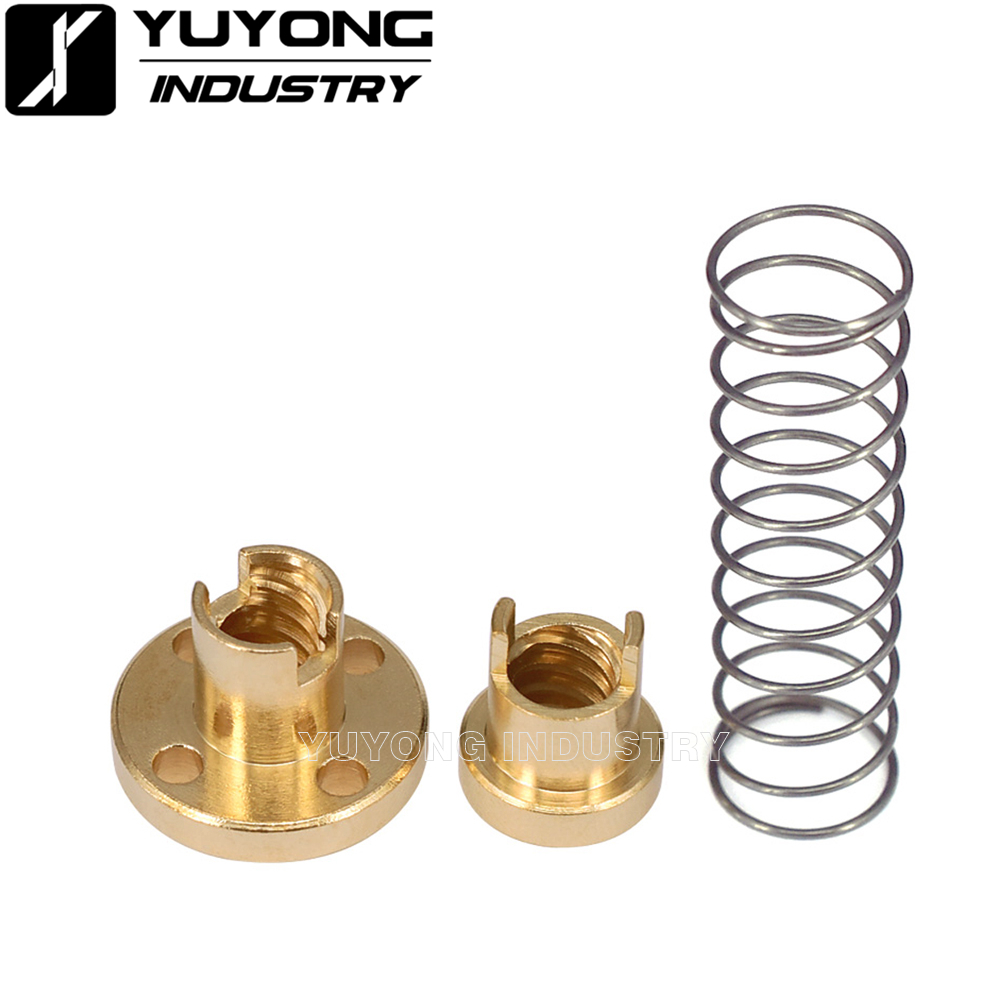 Anti Backlash Spring Loaded Nut- For ACME Lead Screw - YUYONG INDUSTRY
