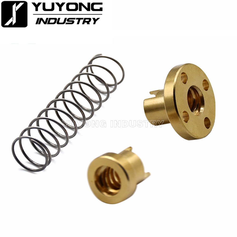 Anti Backlash Spring Loaded Nut- For ACME Lead Screw - YUYONG INDUSTRY