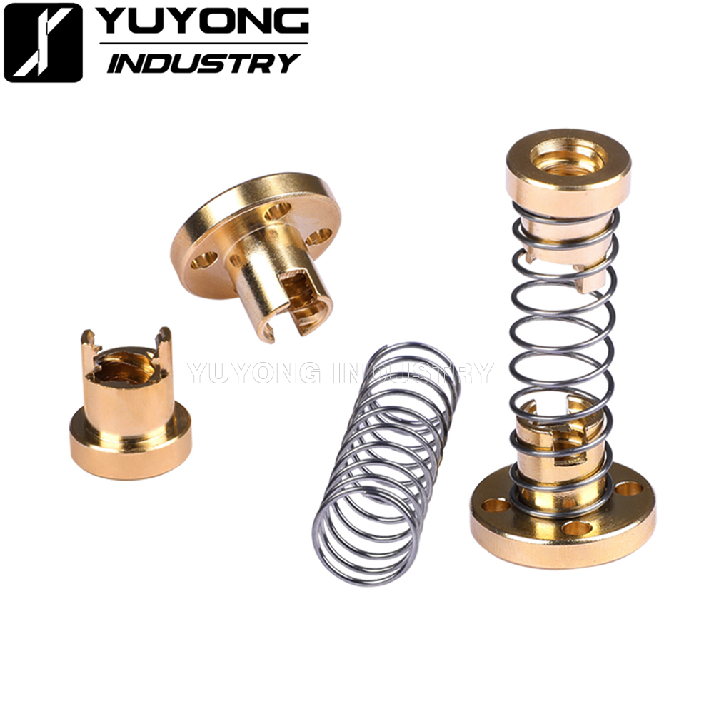 Anti Backlash Spring Loaded Nut- For ACME Lead Screw - YUYONG INDUSTRY