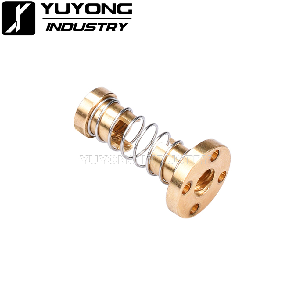Anti Backlash Spring Loaded Nut- For ACME Lead Screw - YUYONG INDUSTRY