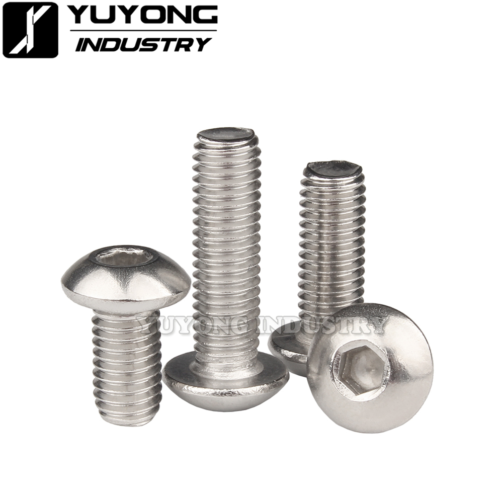 M3/M4/M5 Button Head Screws-Stainless Steel - YUYONG INDUSTRY