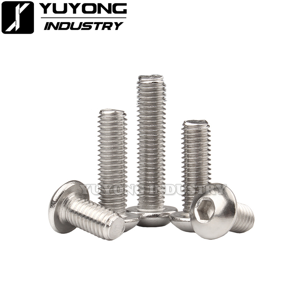 M3/M4/M5 Button Head Screws-Stainless Steel - YUYONG INDUSTRY