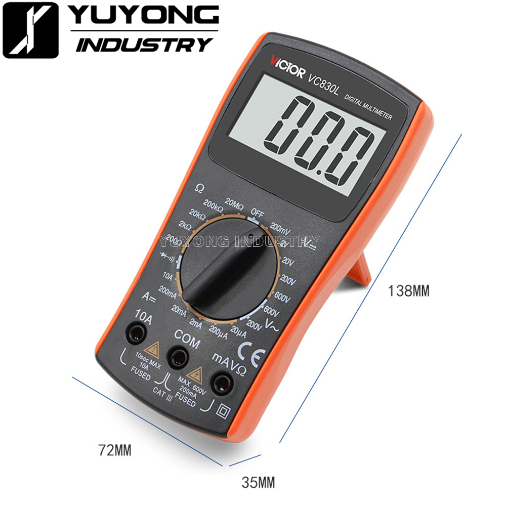 VC830L Digital Multimeter - YUYONG INDUSTRY