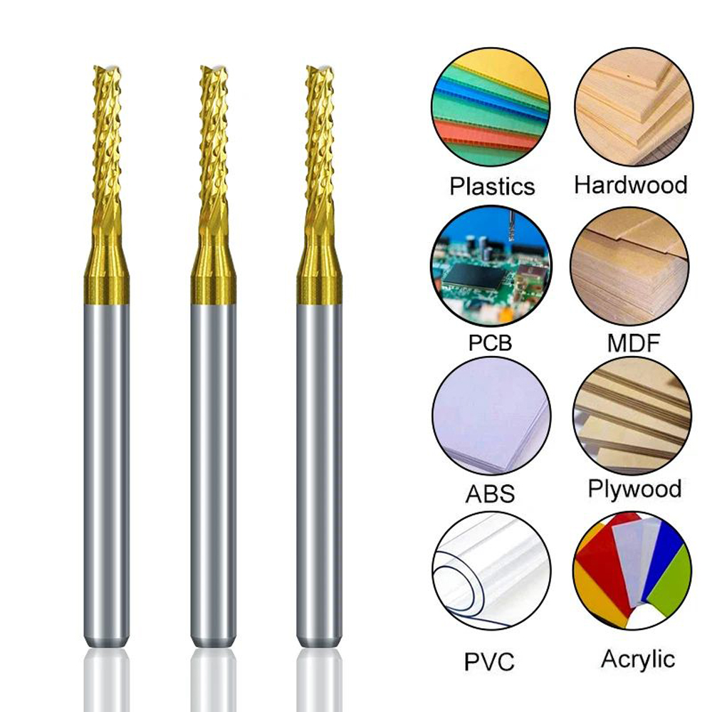 Titanium Coated PCB Milling Cutter - YUYONG INDUSTRY